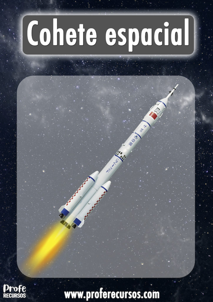 Tarjetas de Vocabulario (El Espacio y Universo)