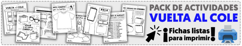 Recursos para la Vuelta al Cole | Materiales Descargables