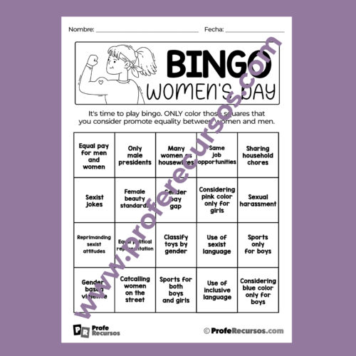 Womens Day Activity Bundle | 12 Activities for Christmas