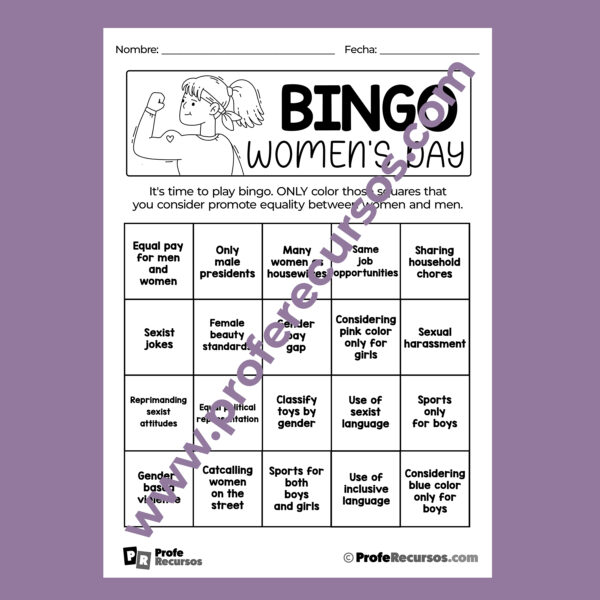 Womens Day Activity Bundle | 12 Activities for Christmas