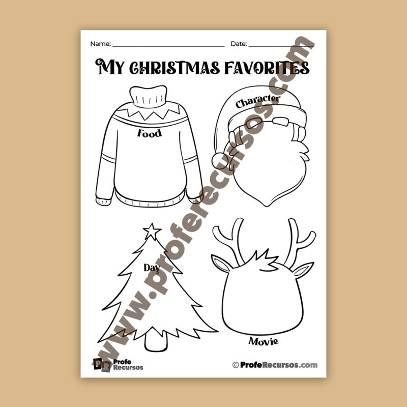 Christmas Activity Bundle | 12 Activities for Christmas