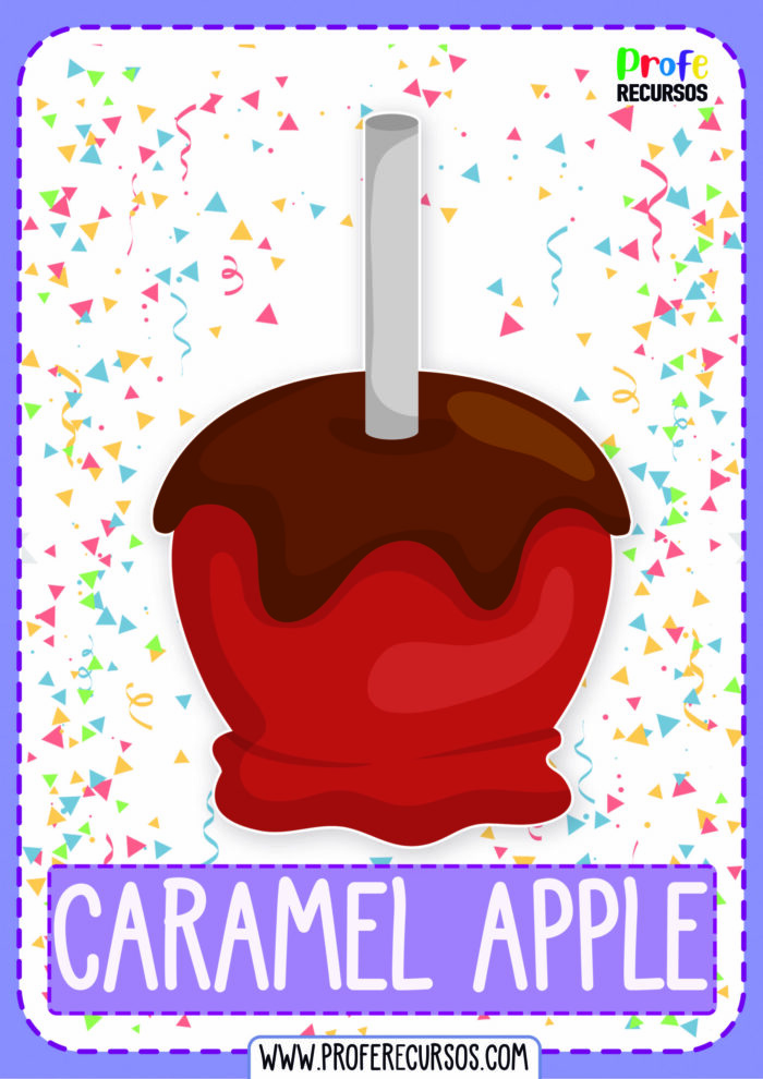 Flashcards de carnaval para practicar vocabulario con tus alumnos