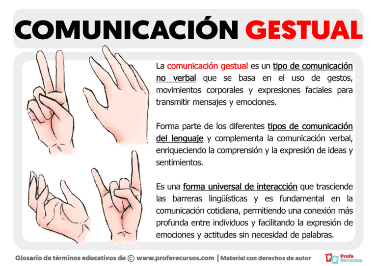 Qué es la comunicación Gestual