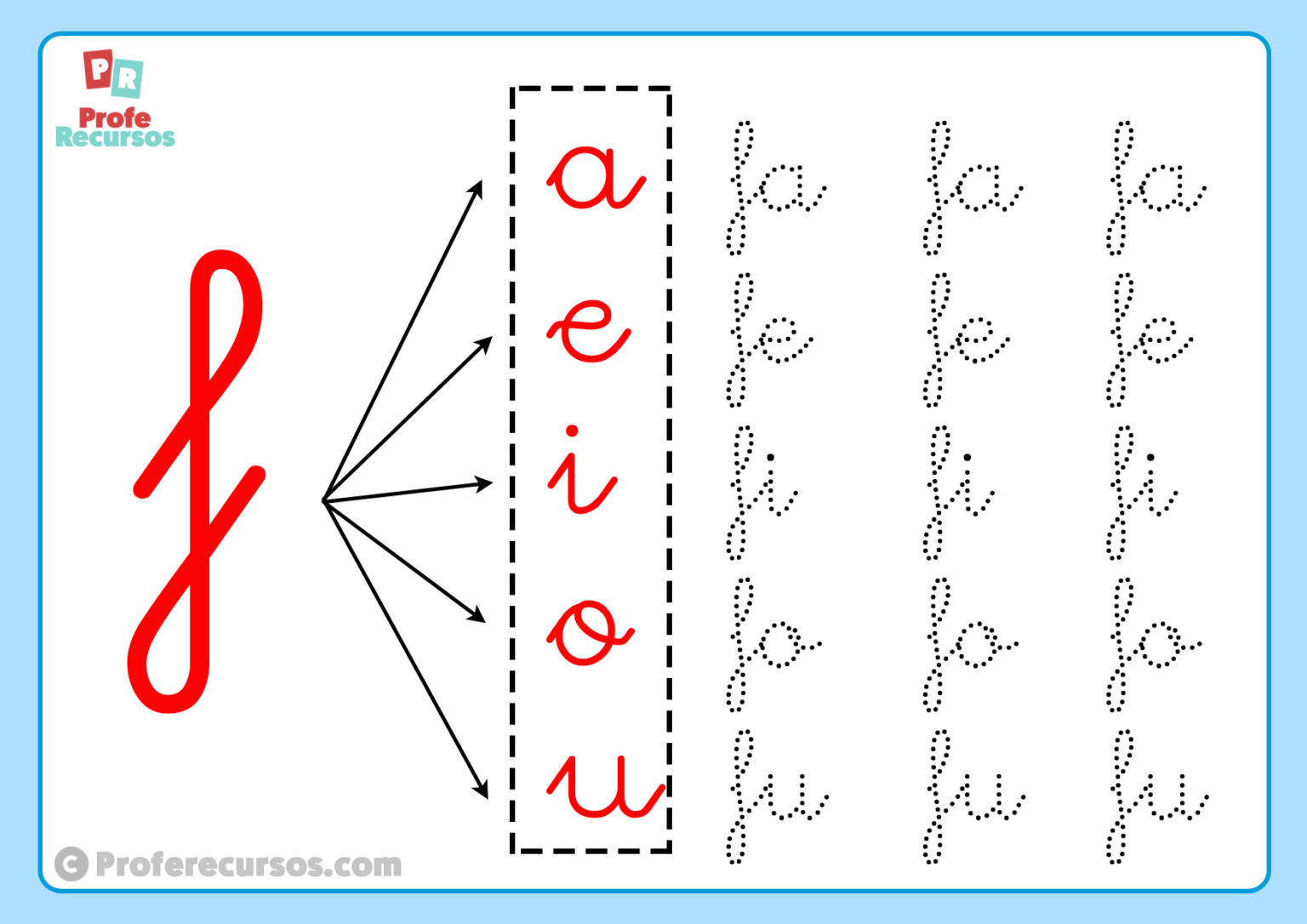 Todas Las Sílabas | Silabario Completo para Descargar e Imprimir