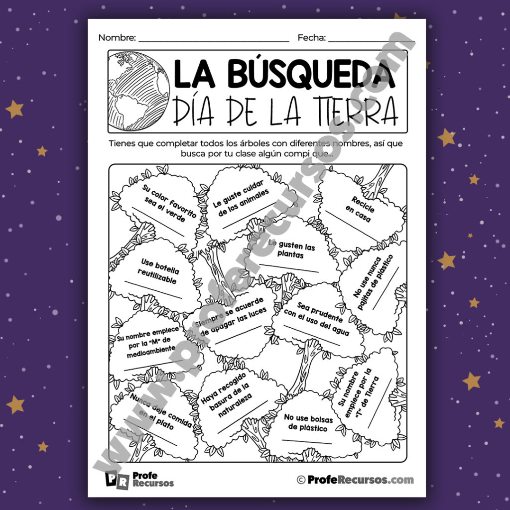 Pack de Actividades para el Día de la Tierra | Recursos Educativos