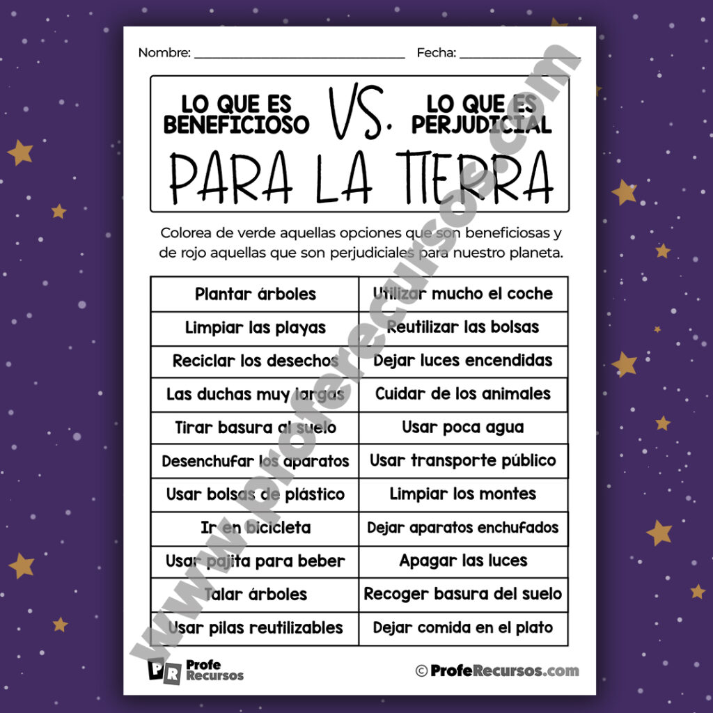 Pack de Actividades para el Día de la Tierra | Recursos Educativos