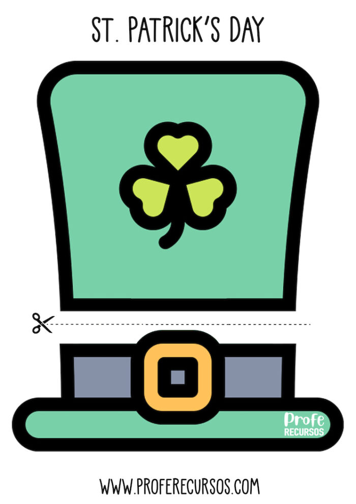 Recurso para St. Patrick's Day que contiene reading y manualidad