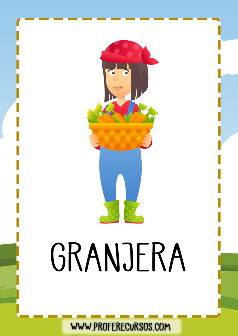 Vocabulario sobre La Granja (Elementos de la Granja)